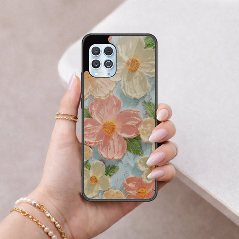 Motorola Edge S Cover - Floral Series - Design 16 - Cyan & Pink - HQ P ...