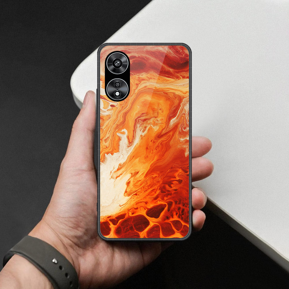 Oppo A97 5G Cover - Mystic Marble Series - HQ Ultra Shine Premium Infi ...