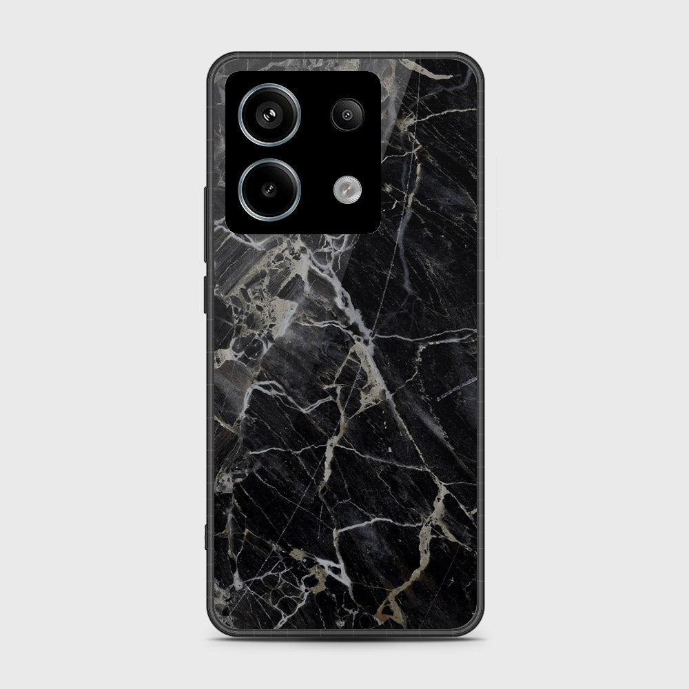Xiaomi Redmi Note 13 Pro 4G Cover- Black Marble Series - HQ Ultra Shin ...