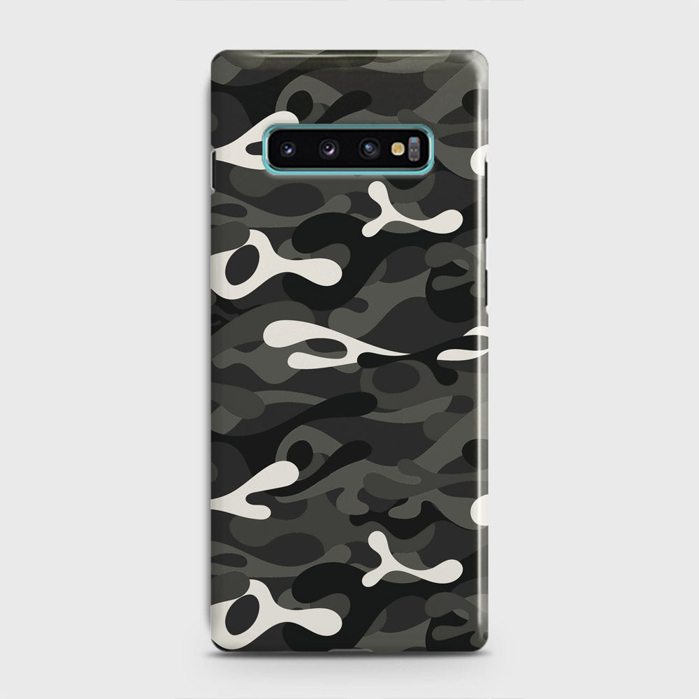 Samsung Galaxy S10 Plus Cover - Camo Series - Ranger Grey Design - Mat ...