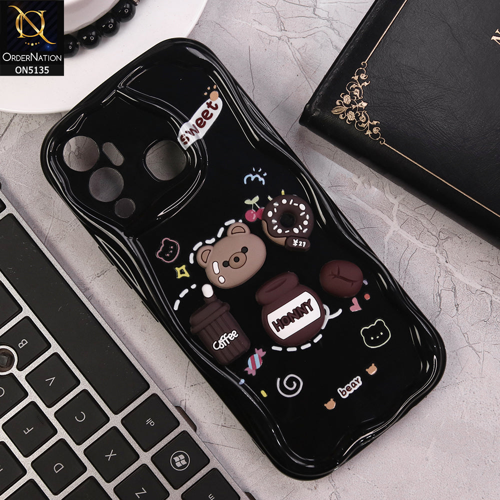Infinix Hot 12 Play Cover - Design 3 - Cute 3D Cartoon Soft Silicon He ...