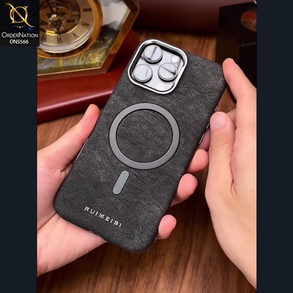 iPhone 16 Pro Max Cover - Black - New Premium RUIMEIBI High Quality Le ...