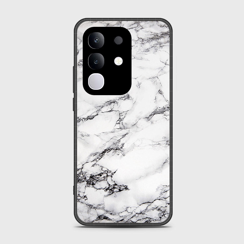 Vivo Y29 4G - White Marble Series - HQ Premium Shine Durable Shatterpr ...