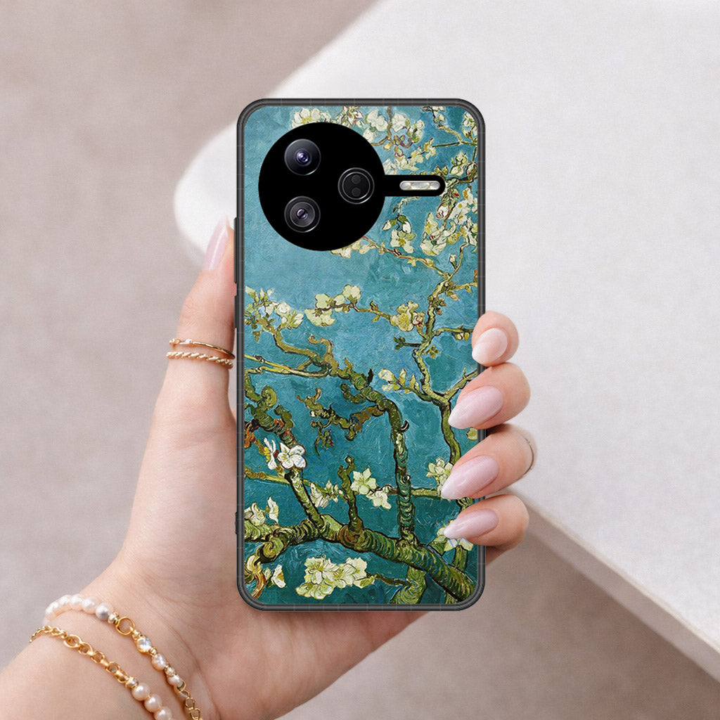 Xiaomi Poco F7 Pro Cover - Foral Series 2 - HQ Premium Shine Durable S ...