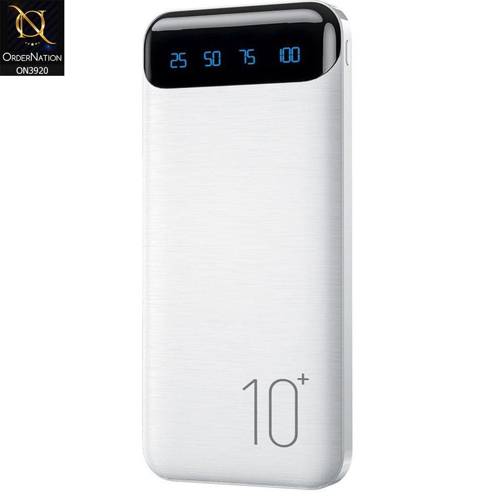 Remax WK WP-161 10000mAh Power Bank - White – OrderNation