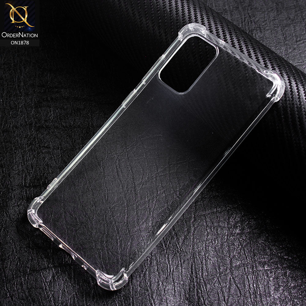 Samsung Galaxy S20 Plus Cover - Transparent - Soft 4D Design Shockproo ...