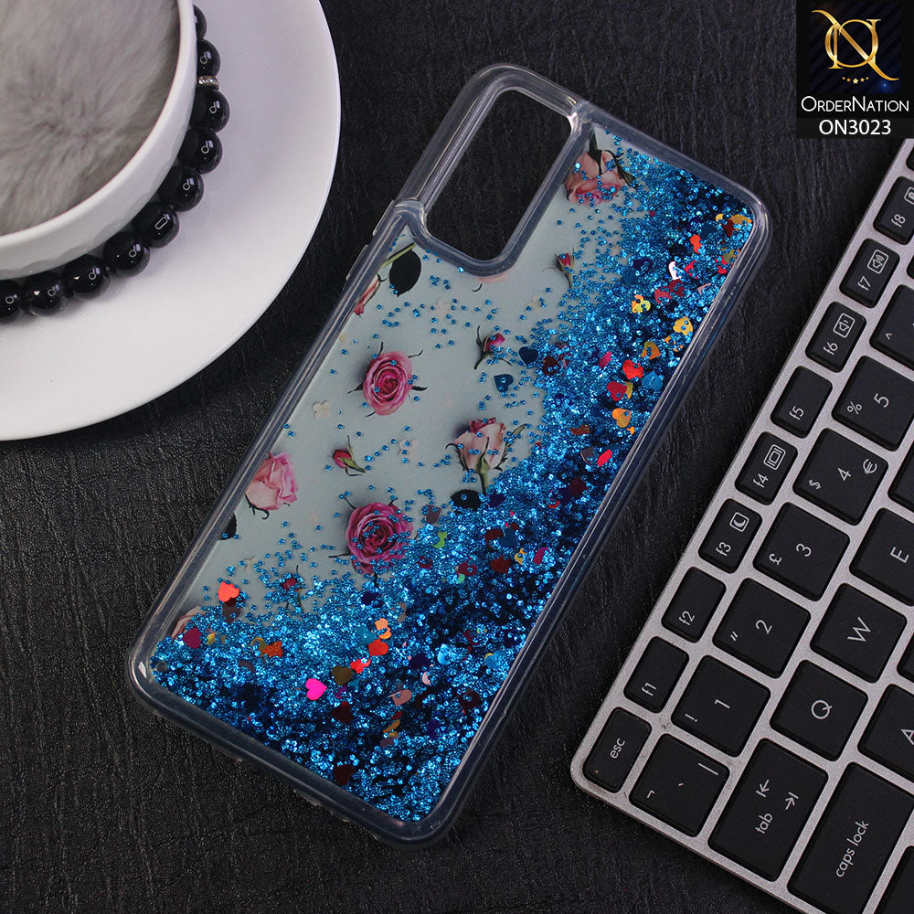 Vivo Y20 Cover - Design 6 - Trendy Bling Liquid Glitter Soft Case ...