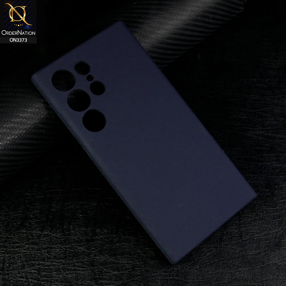 Samsung Galaxy S24 Ultra - Midnight Blue - Soft Shockproof Sillica Gel ...