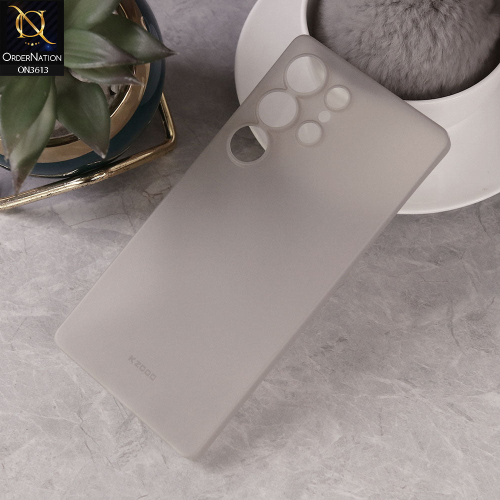 Samsung Galaxy S25 Ultra Cover - Gray - All New Stylish KZDOO Air Skin ...
