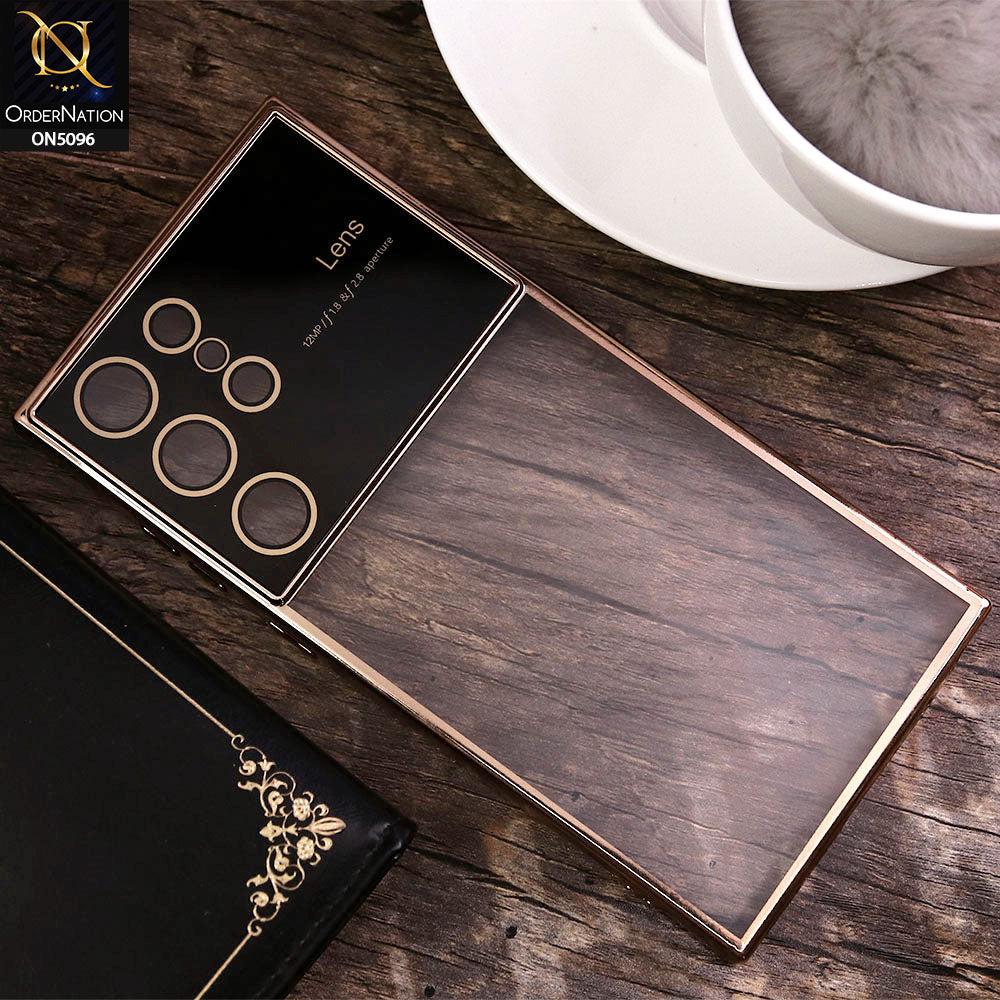 Samsung Galaxy S23 Ultra 5G Cover - Golden - New Color Electroplating ...