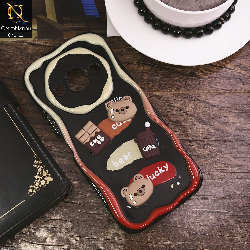 Xiaomi Redmi A3x Cover - Design 1 - Cute 3D Cartoon Soft Silicon Helix ...