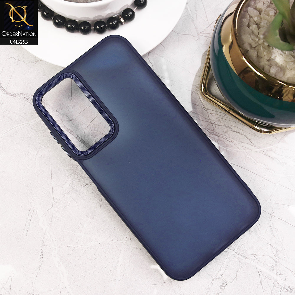 Samsung Galaxy A25 5G Cover - Blue - New Color Translucent Matte Shock ...