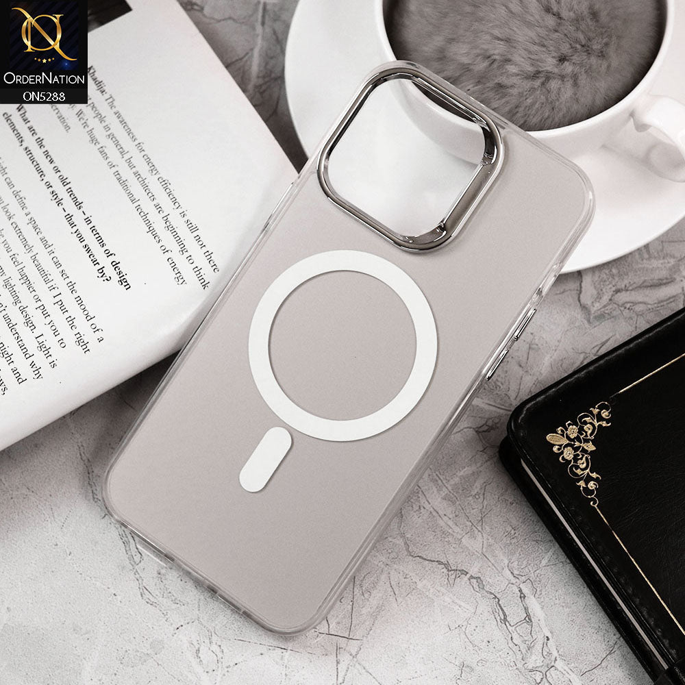 iPhone 13 Pro Max Cover - Natural Titanium - Luxury Alloy Back Plate E ...