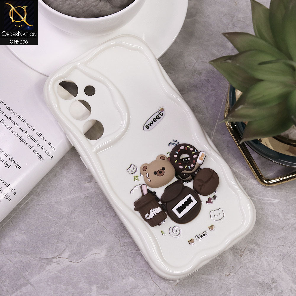 Samsung Galaxy A35 Cover - Design 7 - Cute 3D Cartoon Soft Silicon Hel ...