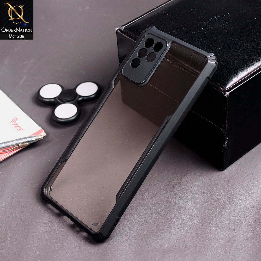 Infinix Note 10 Cover - Black - Hybrid Tpu Pc Case – OrderNation