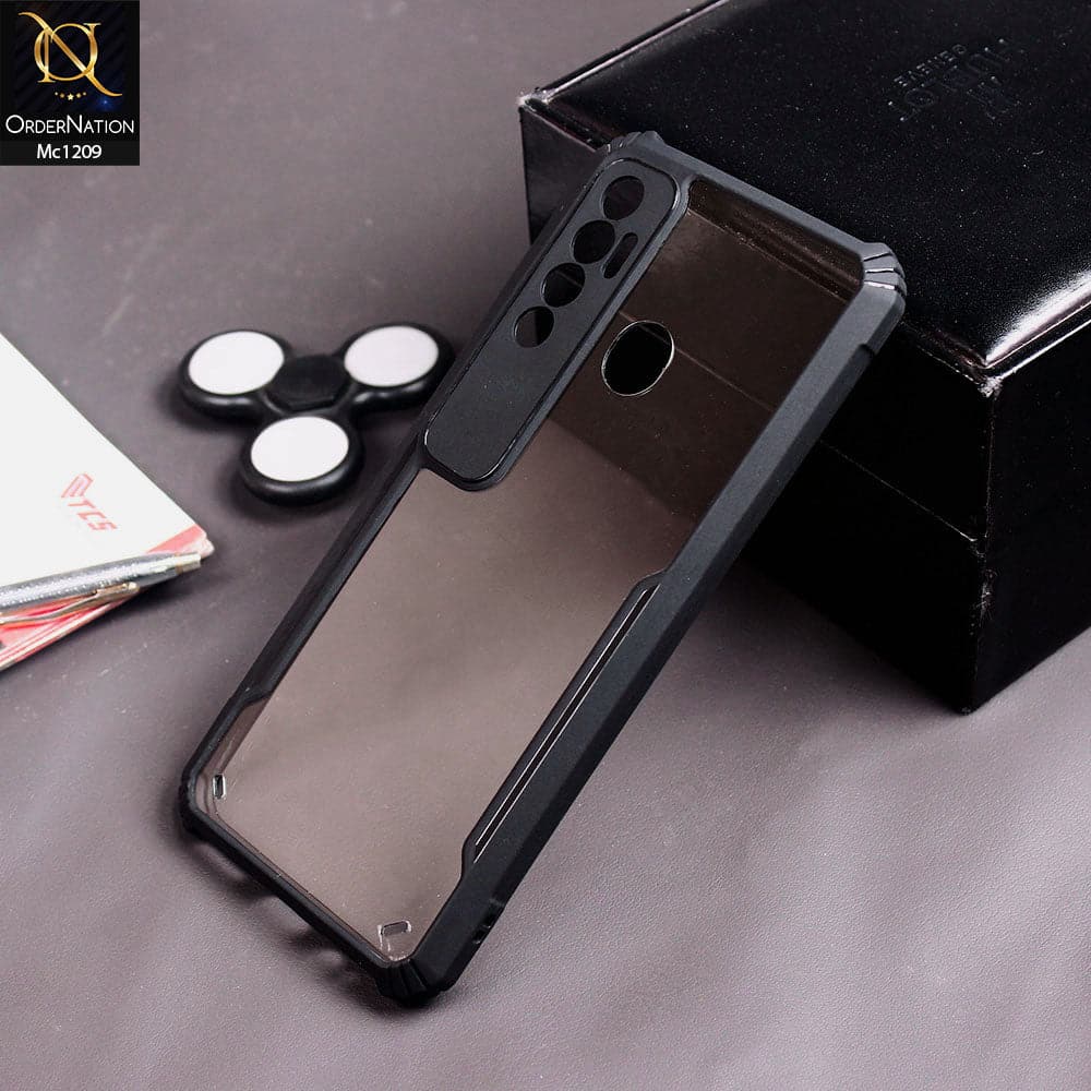 Tecno Spark 7P Cover - Black - Hybrid Tpu Pc Case – OrderNation