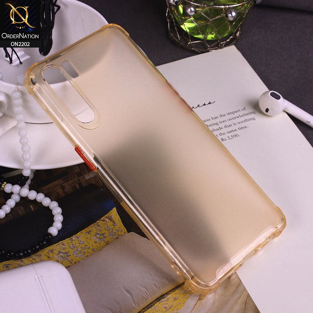 Oppo F15 - Yellow - Candy Assorted Color Soft Semi-Transparent Case ...