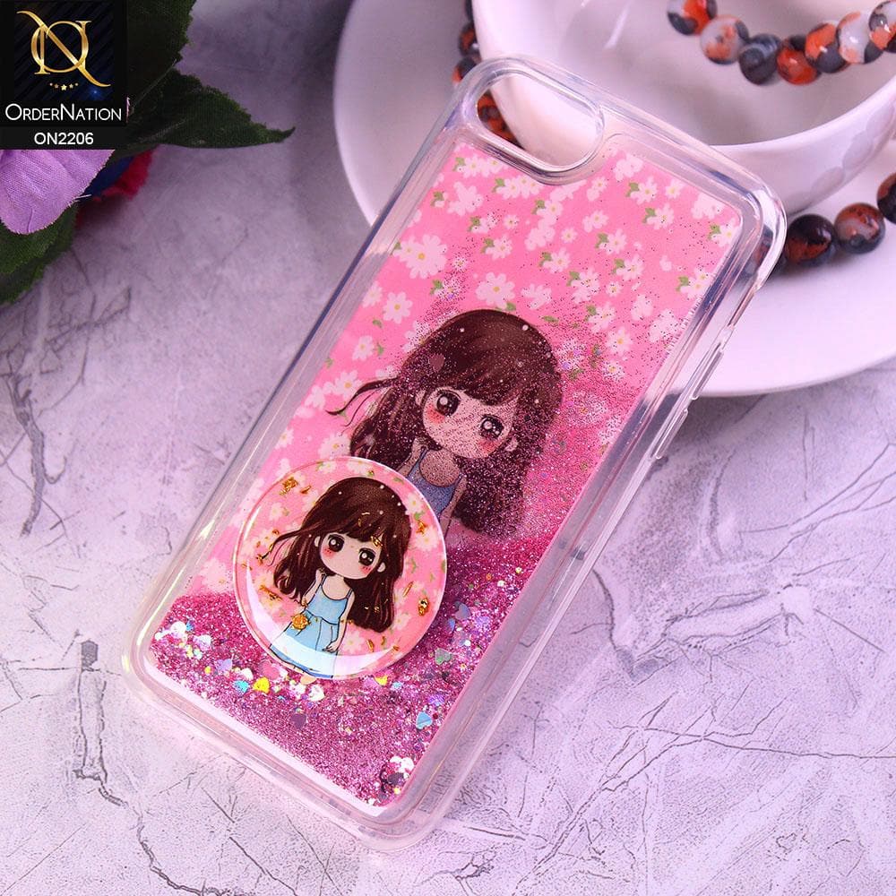 iPhone SE 2020 Cover - Design8 - New Elegant Liquid Glitter Soft Borde ...