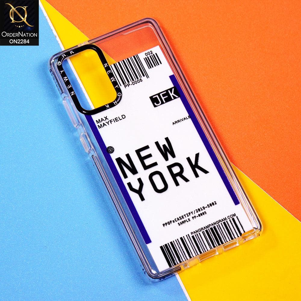 Samsung Galaxy Note 20 Cover - Design 2 - V2 Trendy City Travel Pane S ...