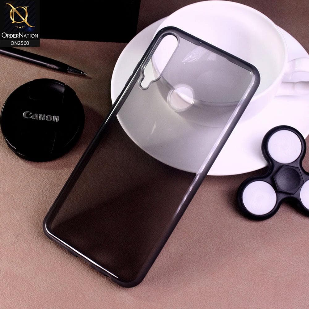 Huawei Y6p - Black - Assorted Candy Color Transparent Soft Case ...