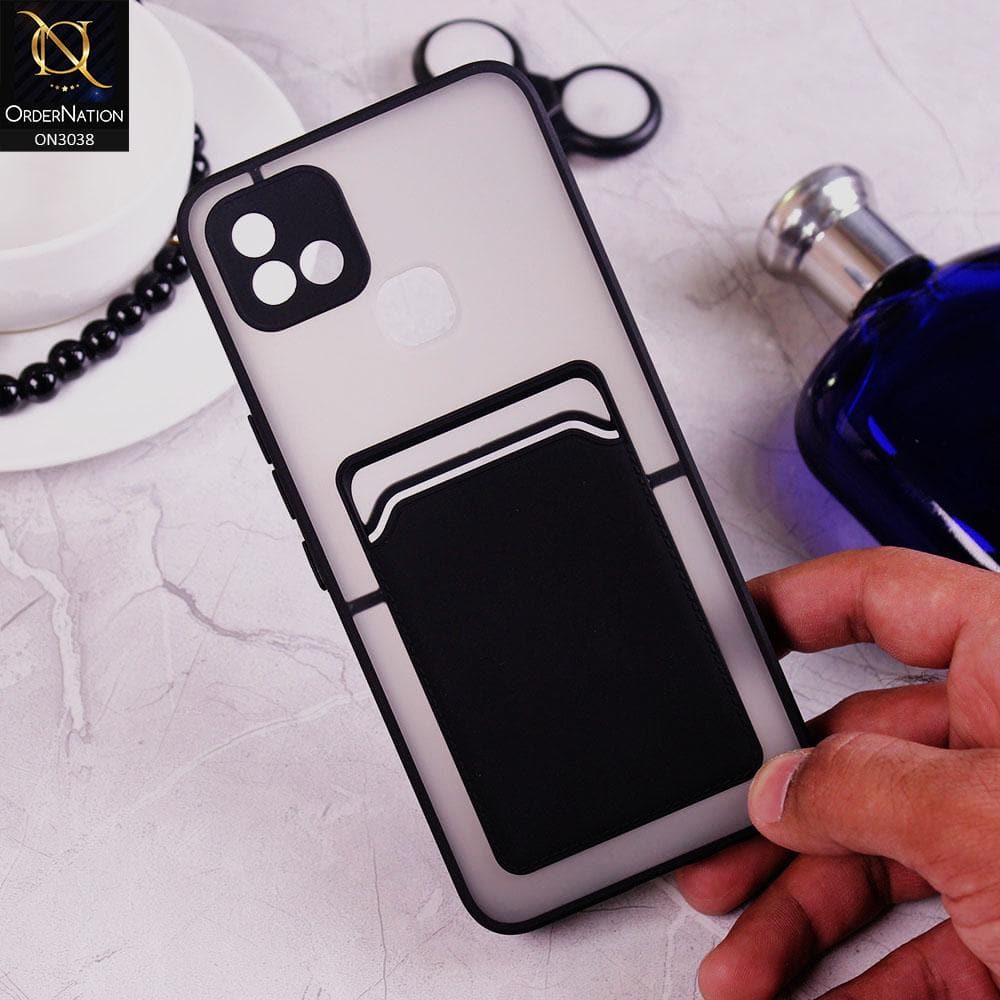 Infinix Hot 10i Cover - Black - Translucent Camera Protection Soft Bor ...