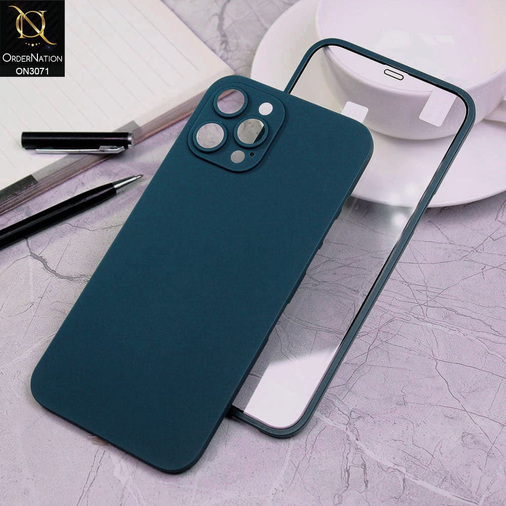 iPhone 12 Pro Max Cover - Phantom Blue - Ultra Thin Full Body Coverage ...