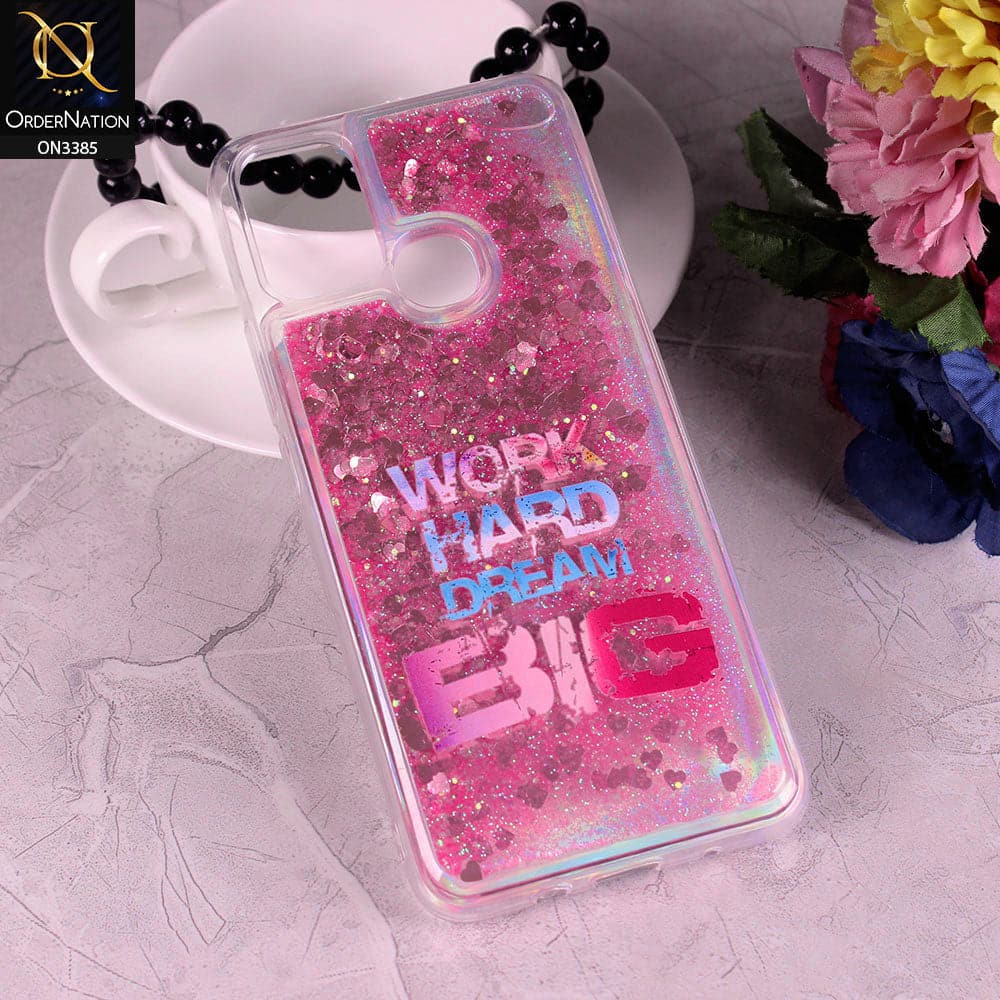 Infinix Hot 10 Play Cover - Design2 - Trendy Heart Shape Moving Liquid ...