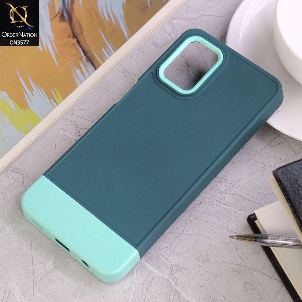 Samsung Galaxy A12 Cover - Design1 - Trendy Double Tone Candy Colour S ...