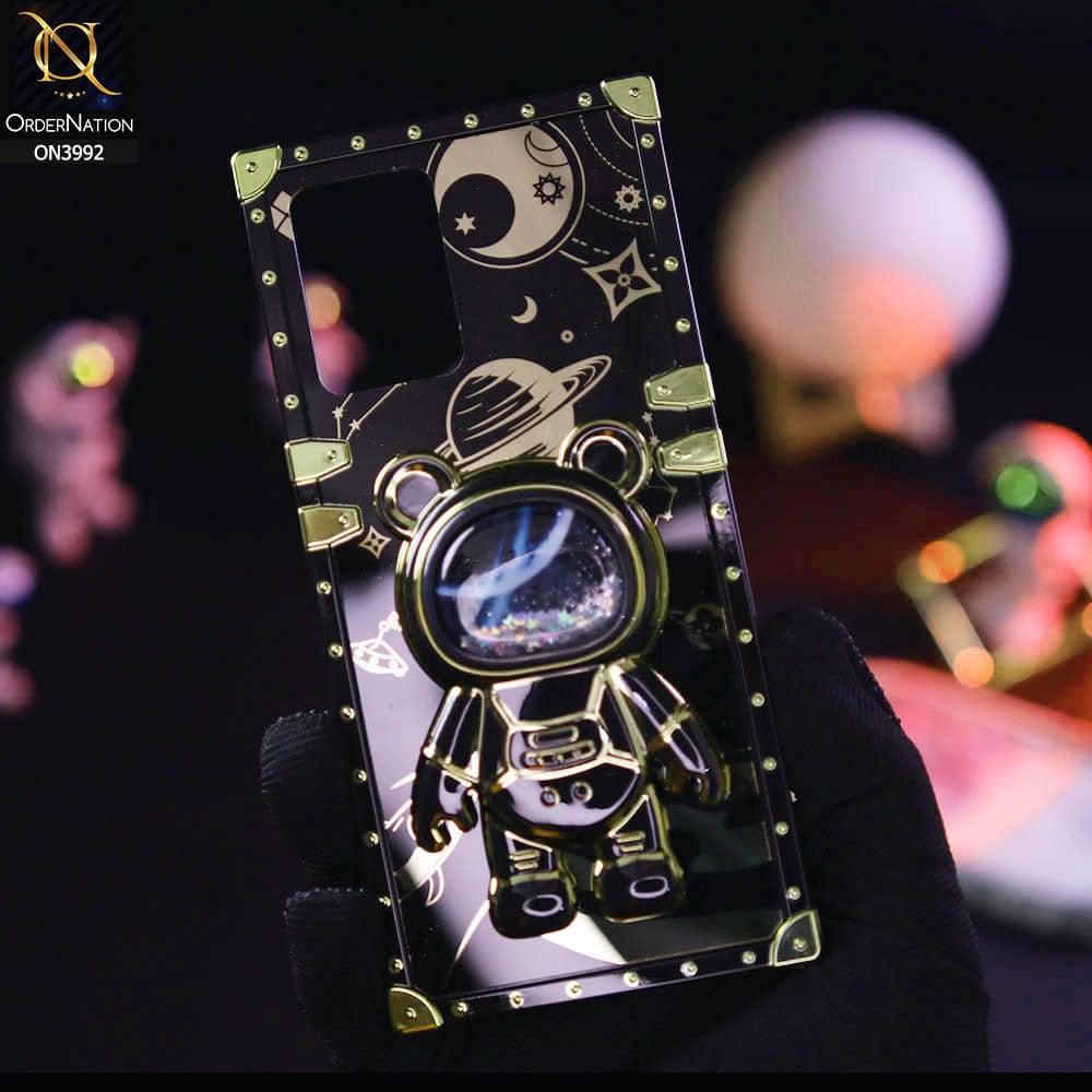 Vivo Y21t Cover - Black - New Luxury Space Case With Astronode Cute Fo ...