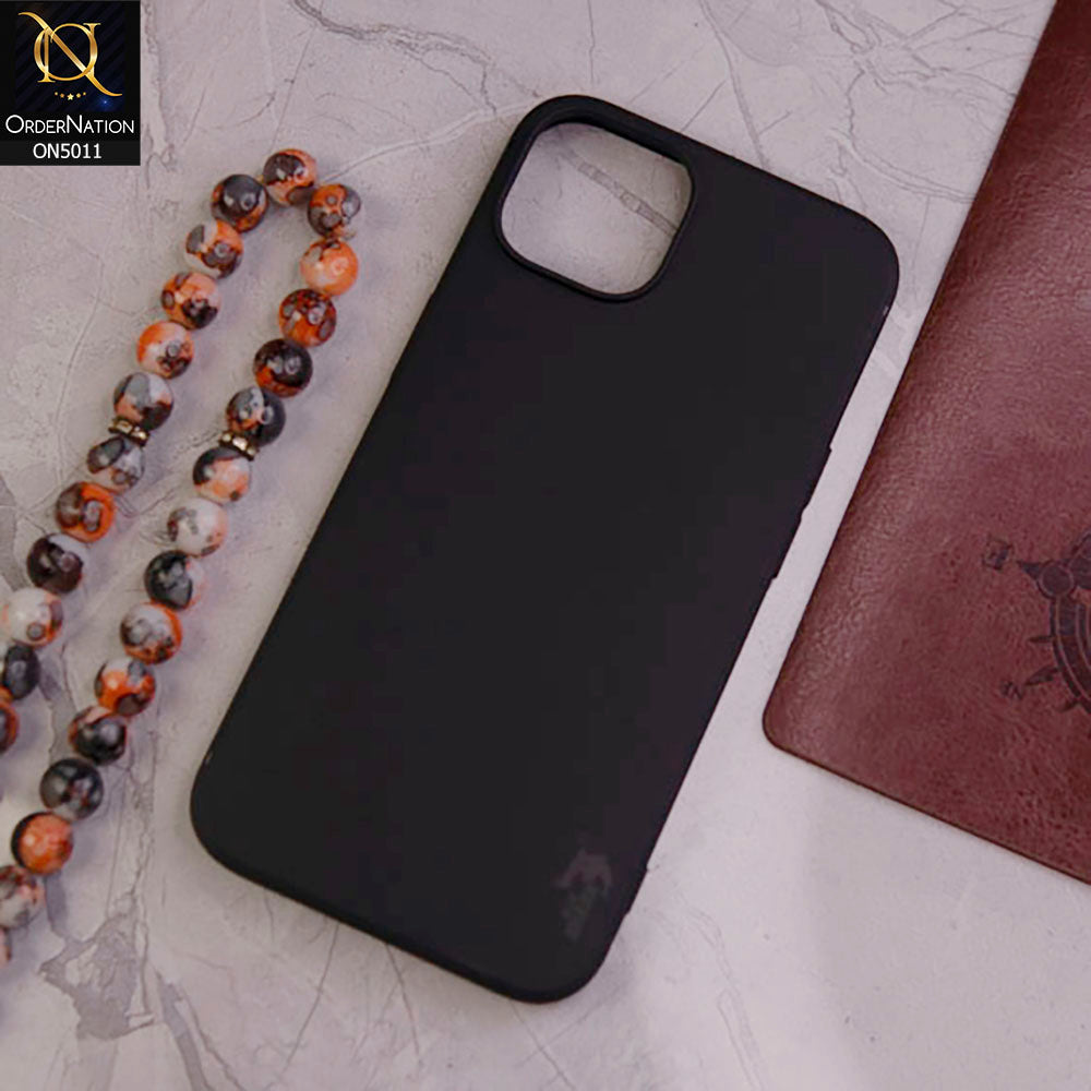 iPhone 12 Cover - Black - Soft Silicone + Tpu case with Camera Bumper ...