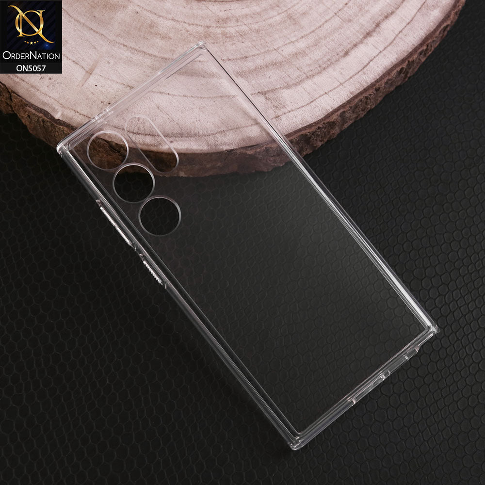 Samsung Galaxy S24 Ultra Cover - Transparent - Liquid Crystal Series ...