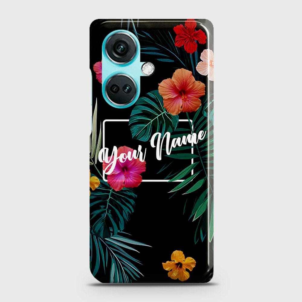 OnePlus Nord CE3 Cover - Floral Series - Matte Finish - Snap On Hard C ...