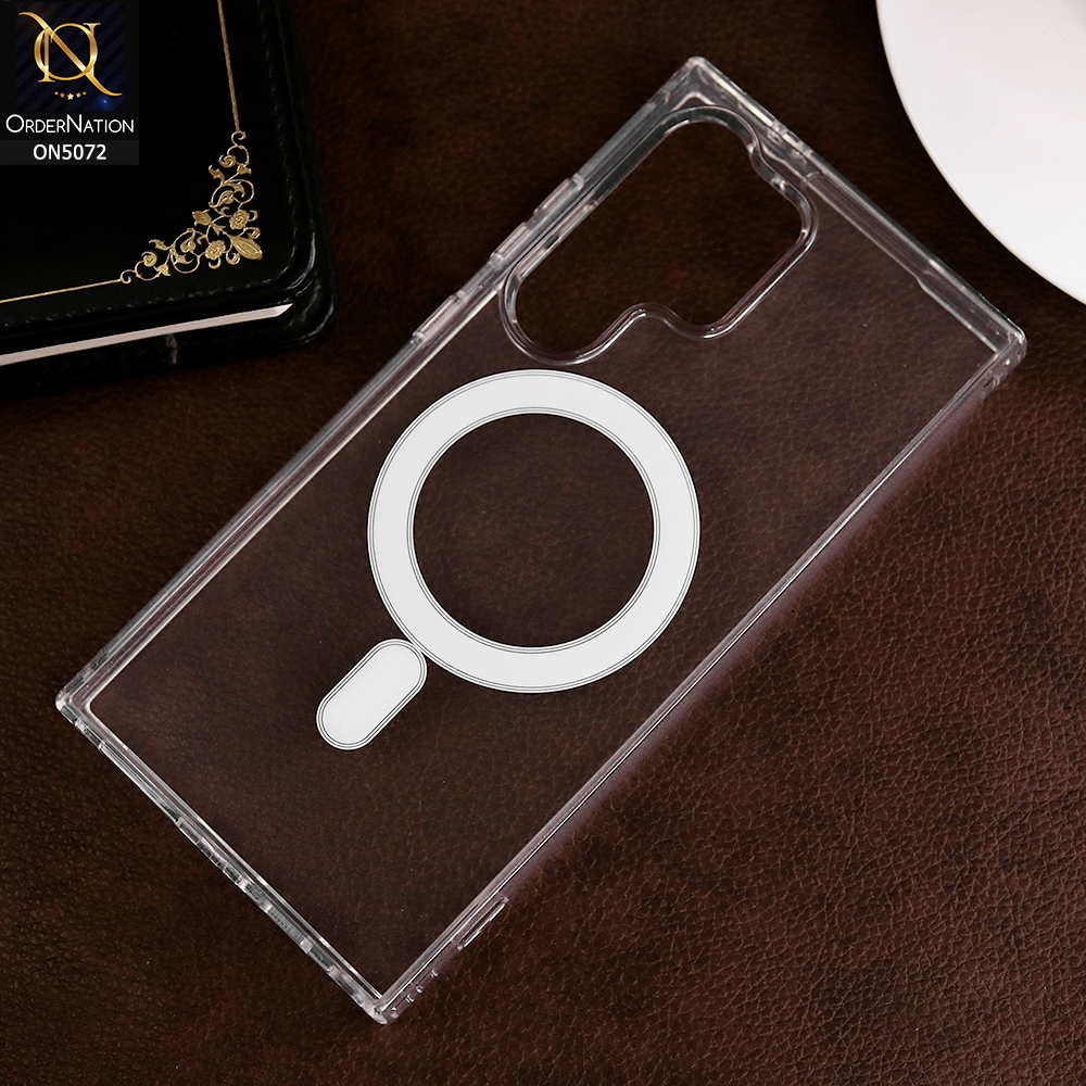 Samsung Galaxy S24 Ultra - Transparent - Crystal Series - Clear Transp ...